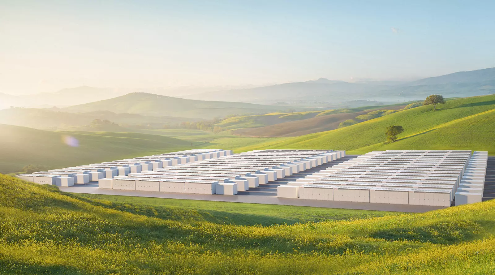 Tesla introduced modular Megapack batteries - you can create entire power plants from an array!