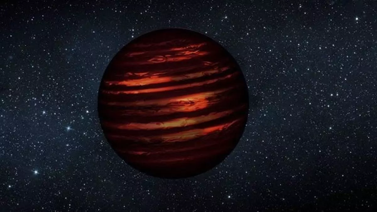 Ang mga astronomo nakadiskobre sa talagsa nga binary brown dwarf system