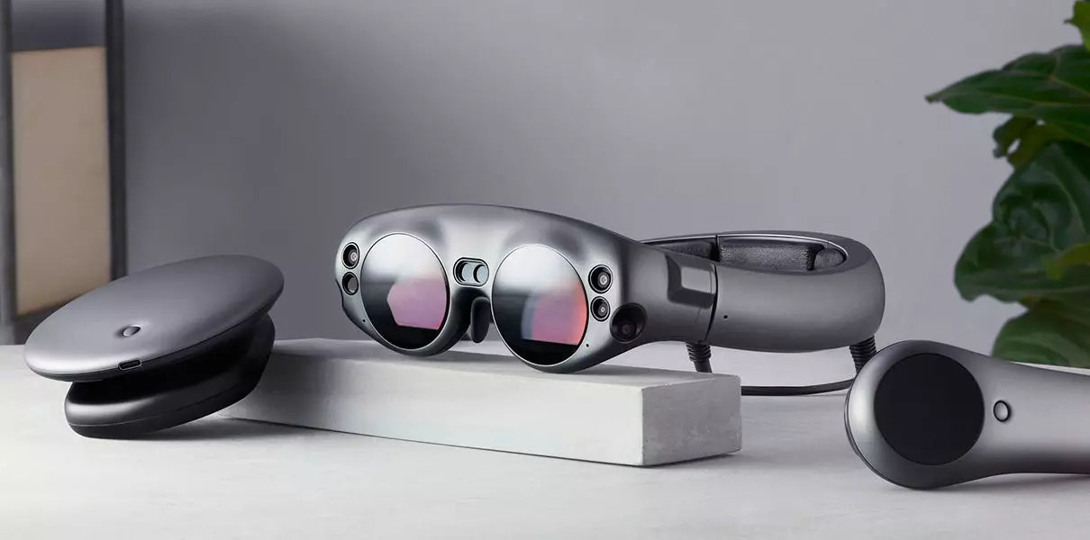 Dangosodd Magic Leap alluoedd ei sbectol AR am y tro cyntaf