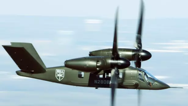 Bell acelera el rotor basculante del V-280 Valor a un récord de 518 km / h