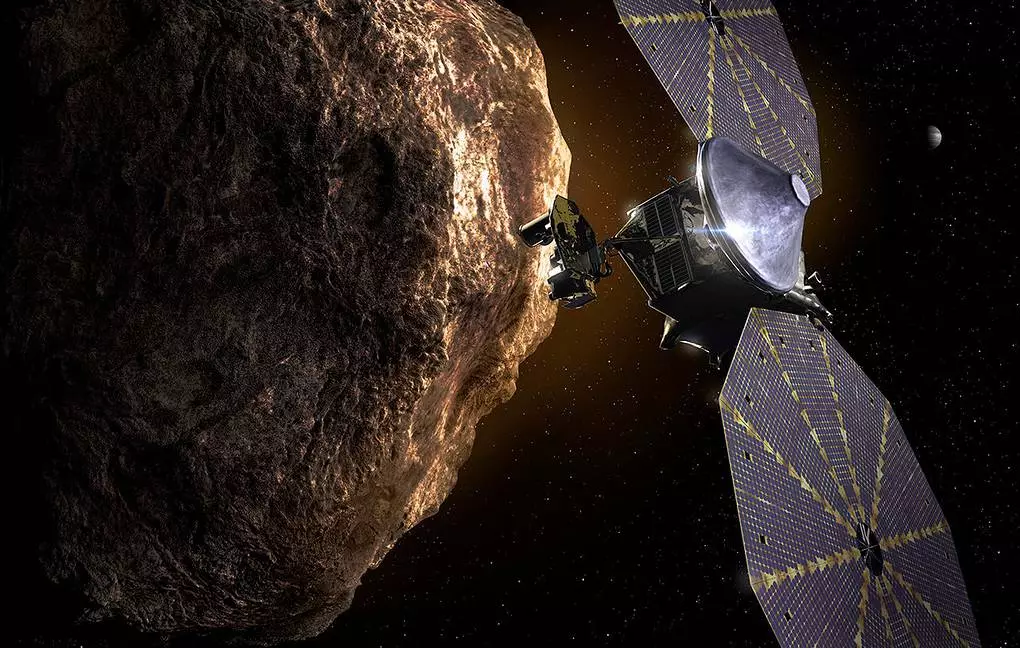 D'Lucy Sond fir den Trojaner Asteroid Eurybath ze studéieren