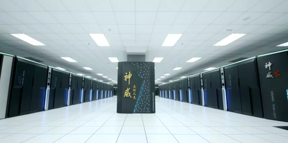 Na faalauiloa e Saina se ata faataitai supercomputer Sunway TaihuLight ma le 1 kuata o galuega i le sekone