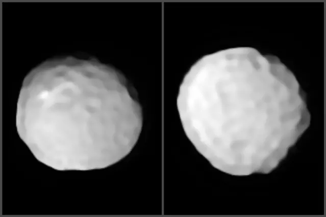 Reba asteroide Pallas, isa numupira wa golf 108354_1