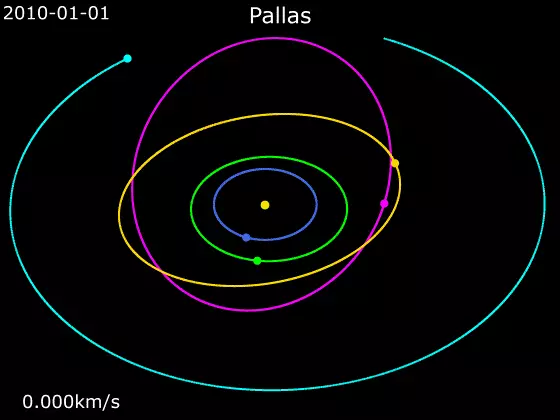 Вижте астероида Pallas, който прилича на топка за голф 108354_2