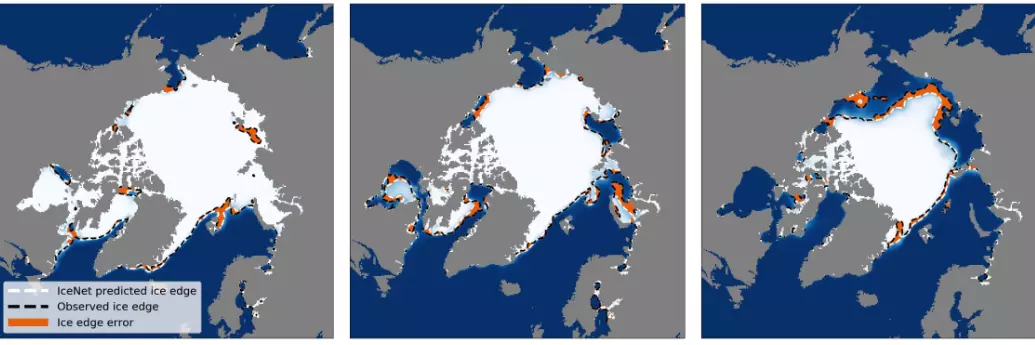 A intelixencia artificial augura a perda de xeo do mar ártico