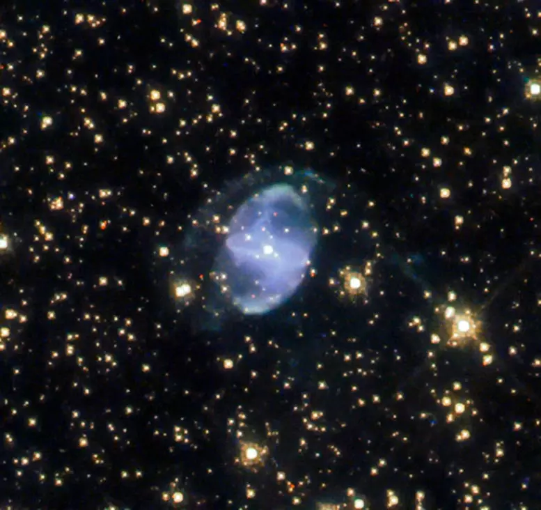 Deleng nebula sing ilang menyang medium interstellar