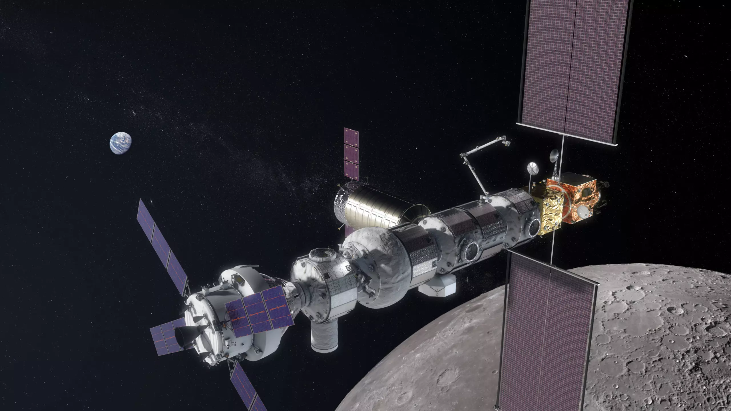 Nofoaga fou i le Lunar Gateway: aisea e manaʻomia ai ona toe suia le ISS ma o le a le mea 41787_3