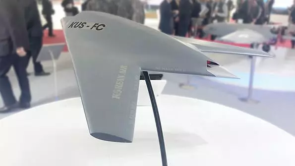 Korean Air onthul Kus-FC se stealth drone-projek