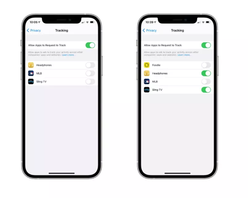 IOS 14.5 -update: beskermet manlike privacy, emoji en Siri 41921_2