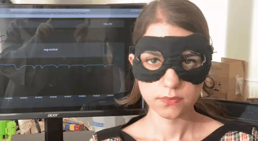 Nova maska ​​lahko spremlja reakcijo ljudi na vidne predmete