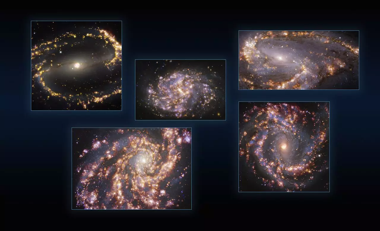 Des photos détaillées des galaxies les plus proches de nous sont apparues