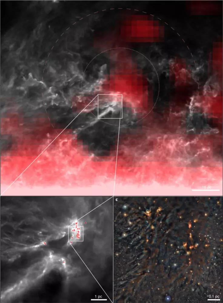 Fant stjernedannende region som ligner på det tidlige solsystemet 42498_1