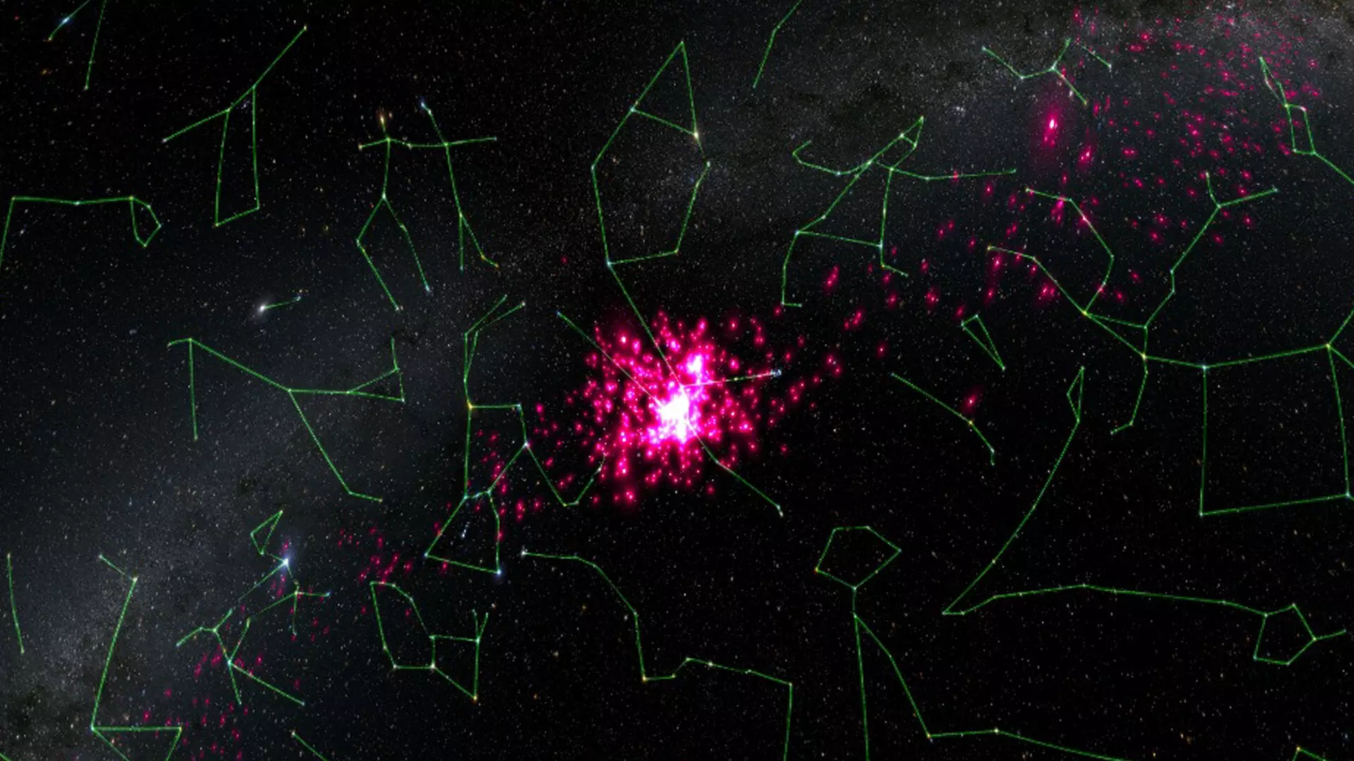 Unha estrutura invisible da nosa galaxia está a destruír o cúmulo de estrelas máis próximo