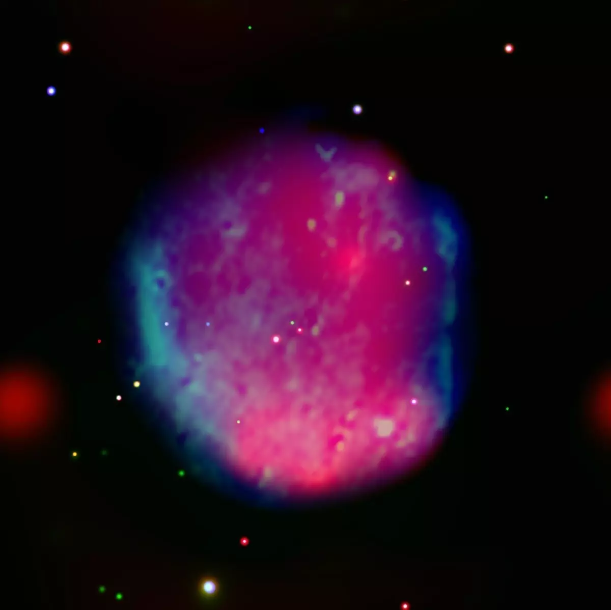 Astronomen haben einen bisher unbekannten Supernova-Überrest am Rand der Milchstraße identifiziert