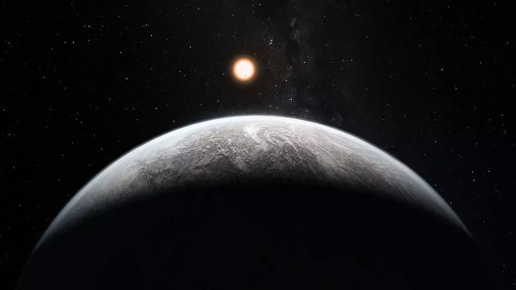 Darganfuwyd exoplanet newydd gydag amgylchedd cyfforddus i'w astudio