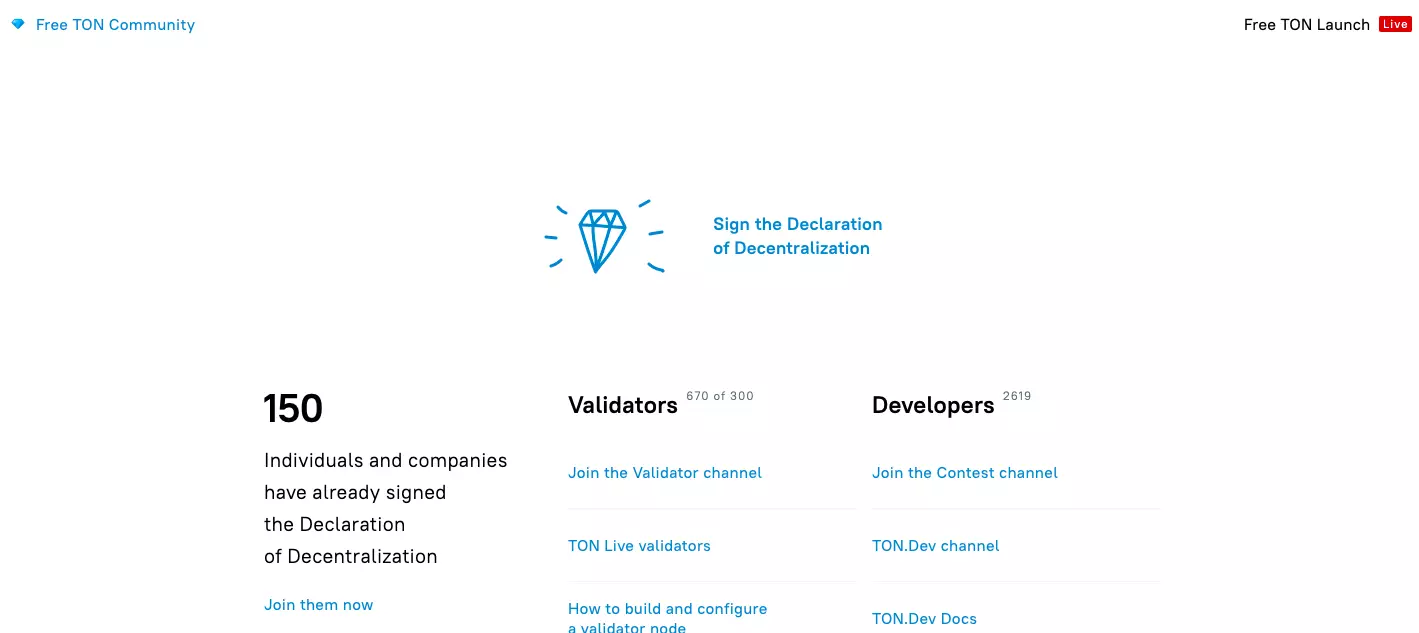 Die ontwikkelaars van die TON blockchain -platform het die bekendstelling van die projek aangekondig. Sonder Telegram en Durov 43225_1