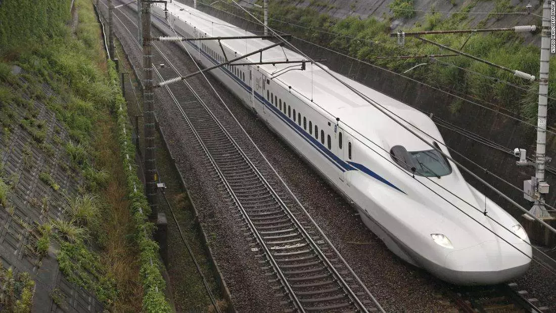 De nieuwe Japanse trein is niet eens bang voor aardbevingen