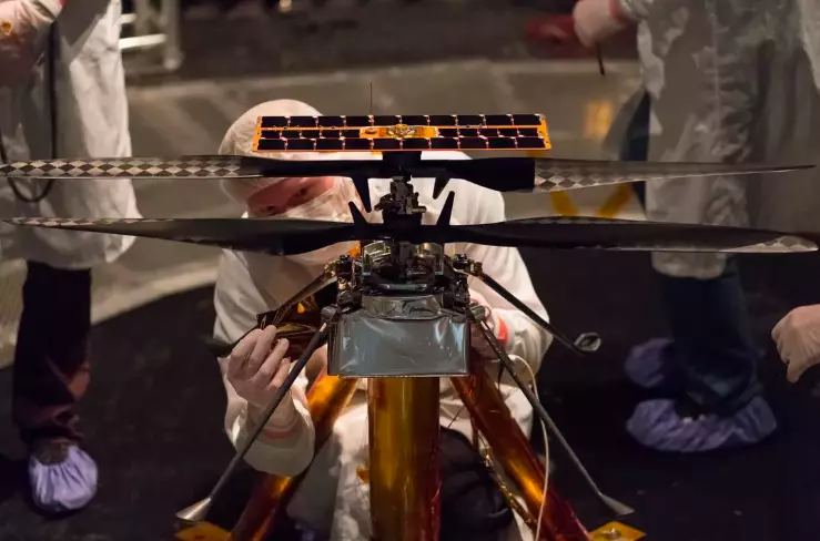 NASA sender et helikopter til Mars