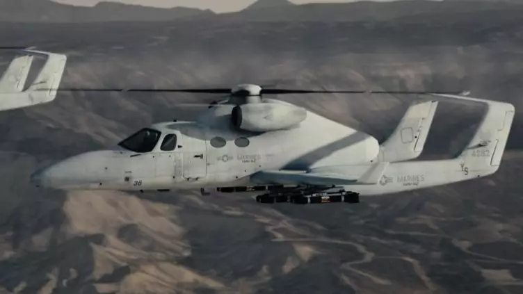 Se på det nye prosjektet til den amerikanske høyhastighets rotorcraft VertiJet