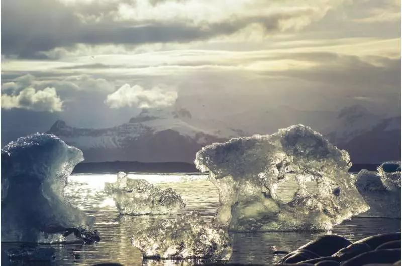 Ang ikatulo nga bahin sa Antarctic ice shelf mahimong mahugno tungod sa pagbag-o sa klima