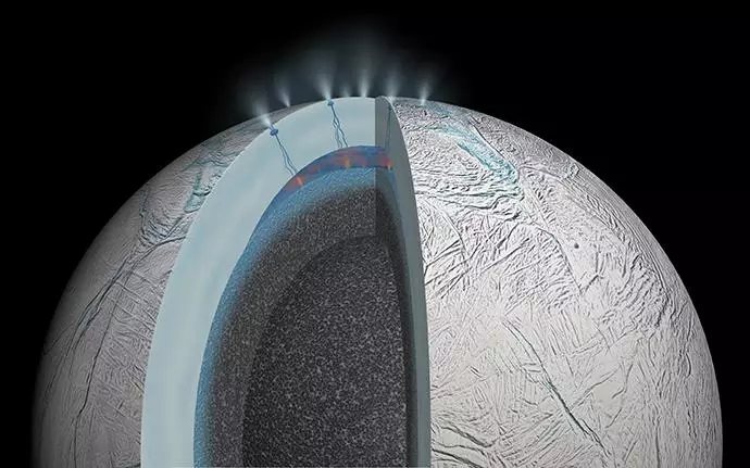 Traces de metà trobades a la lluna de Saturn: són possibles signes de vida 43885_1