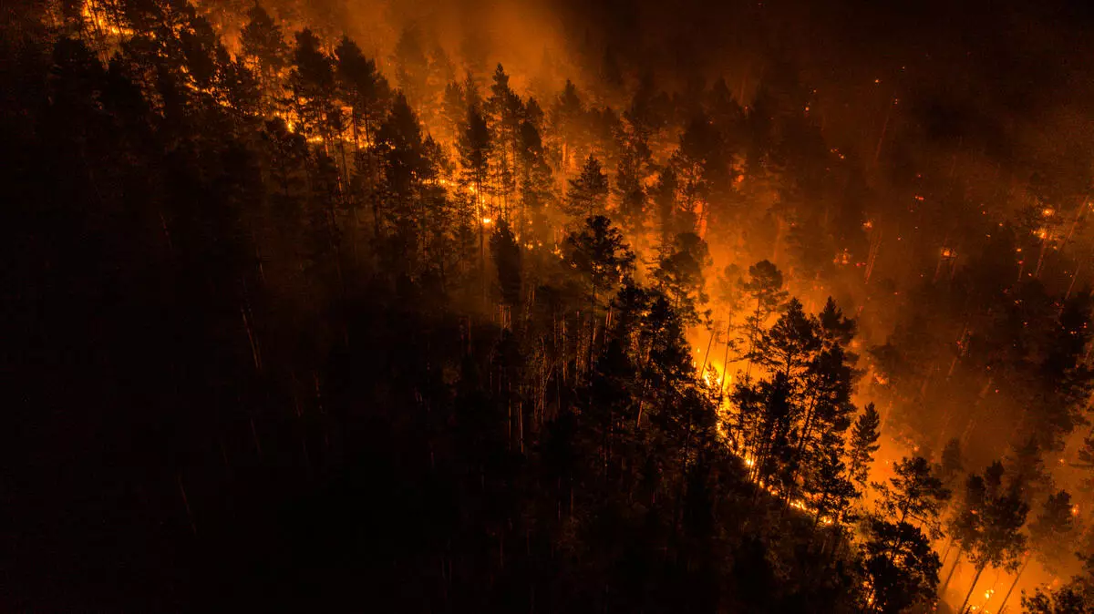 Incendios forestais. Queda unha situación difícil no Extremo Oriente, nos Urais e en Siberia 44010_4