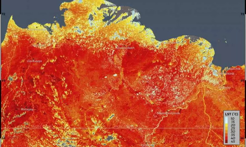 Igbi afẹfẹ ti o gbona ni Siberia bẹru awọn onimọ -jinlẹ