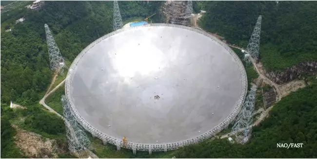 Huge radio telescope from China began to search for extraterrestrial life