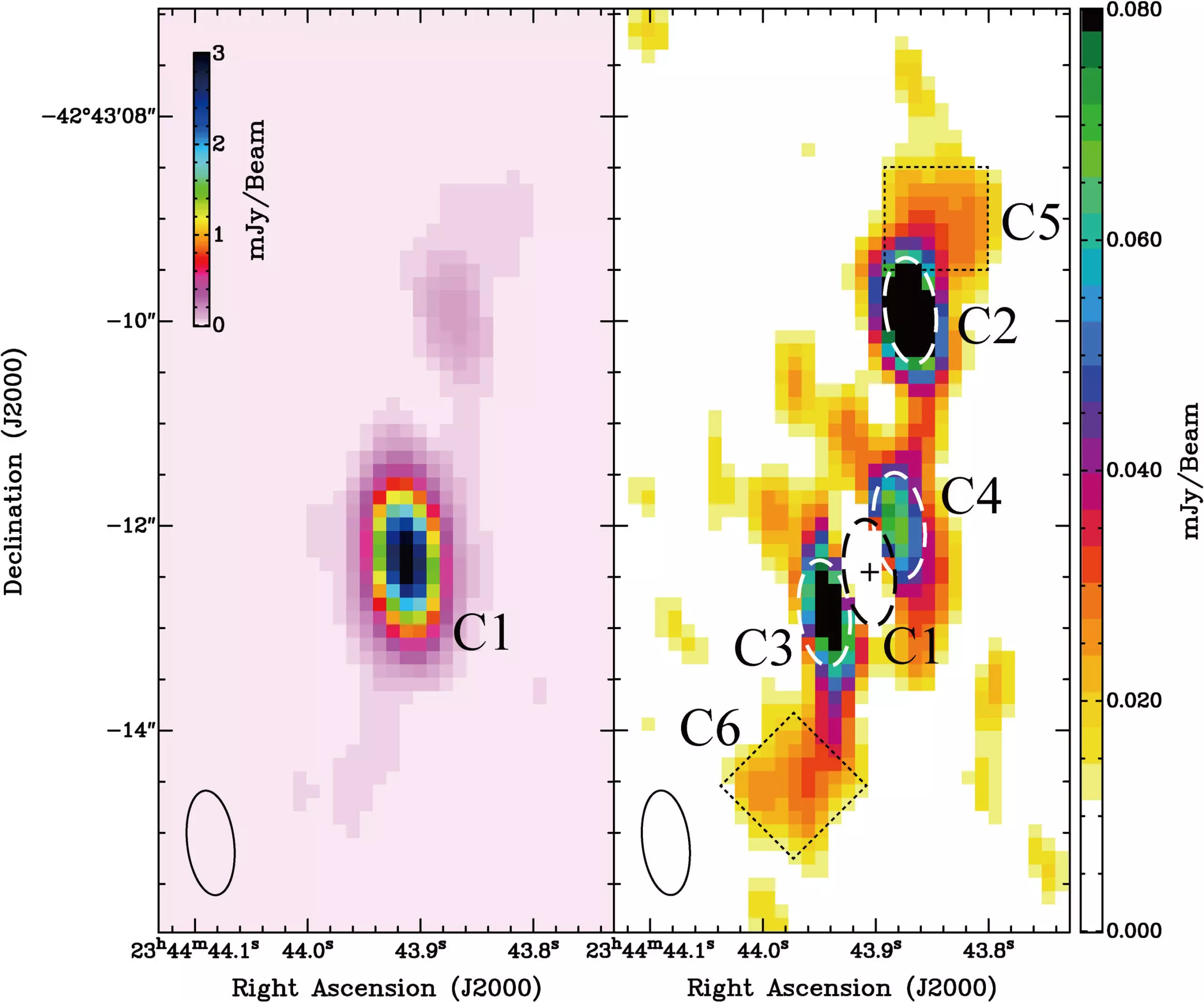 Entdeckte Jets heißen Gases aus einem Schwarzen Loch in der Phoenix-Cluster-Galaxie 44413_1