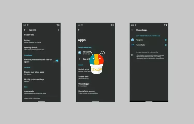 Android 12 akan menghidupkan aplikasi yang tidak digunakan dan mengemas kini sampah 45265_1