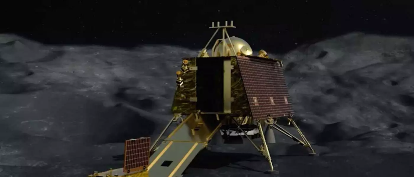 La sonda lunar índia "Vikram" es va esfondrar a causa d'una desacceleració sobtada