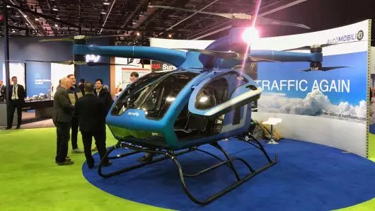Gibutyag sa Workhorse Group ang SureFly Octocopter nga drone sa pasahero 51290_1