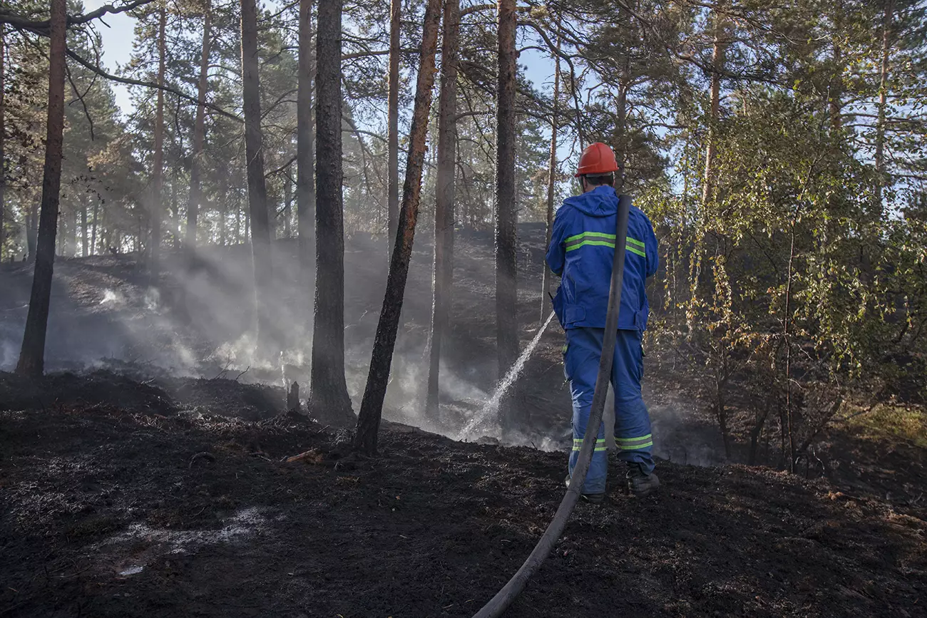 ရုရှားနိုင်ငံတွင်တောမီးလောင်ကျွမ်းမှုများ - စေတနာ့ဝန်ထမ်းများသည်အပူအစက်များဖြင့်ဂြိုလ်တုမြေပုံများပြုလုပ်ပုံ၊ သစ်ဆွေးမီးများကိုတိုက်ဖျက်ပြီးလူများကိုပညာပေးခြင်း 52354_2