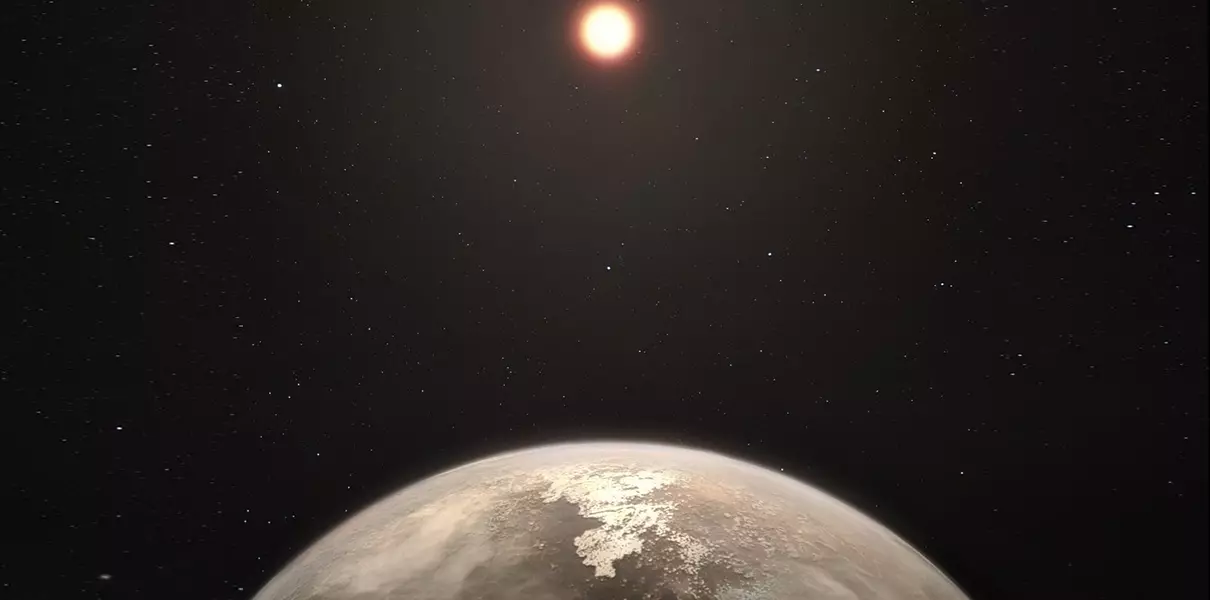 On an orange dwarf from Kepler's list, signs of terrestrial life were found 53883_1