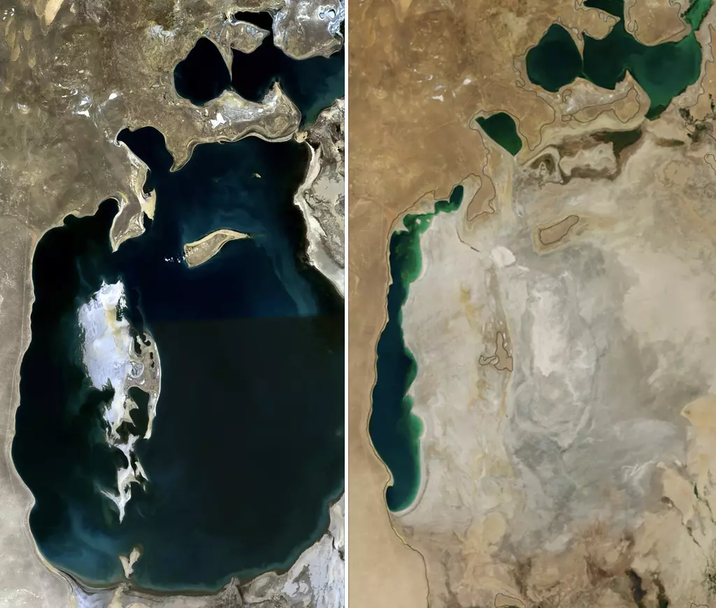 Quels lacs ont disparu de la surface de la Terre et pourquoi 55_4