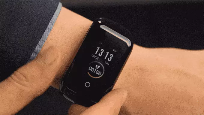 Wristbuds introducerede et fitnessarmbånd med trådløse hovedtelefoner indeni 56193_1