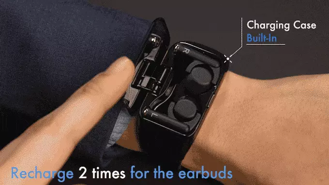 Wristbuds introduced a fitness bracelet with wireless headphones inside 56193_2