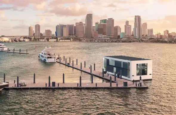 The concept of a floating, fully autonomous home is presented 57101_11