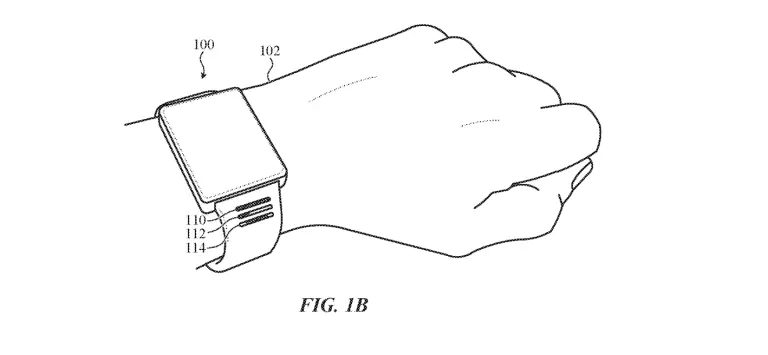 I-Apple inelungelo lobunikazi le-Apple Watch strap elikhomba umsebenzisi ngokuphrinta kwesandla 59084_2