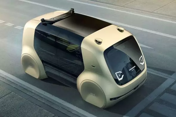 Volkswagen прадставіў канцэпт беспілотнага электрамабіля 59480_1