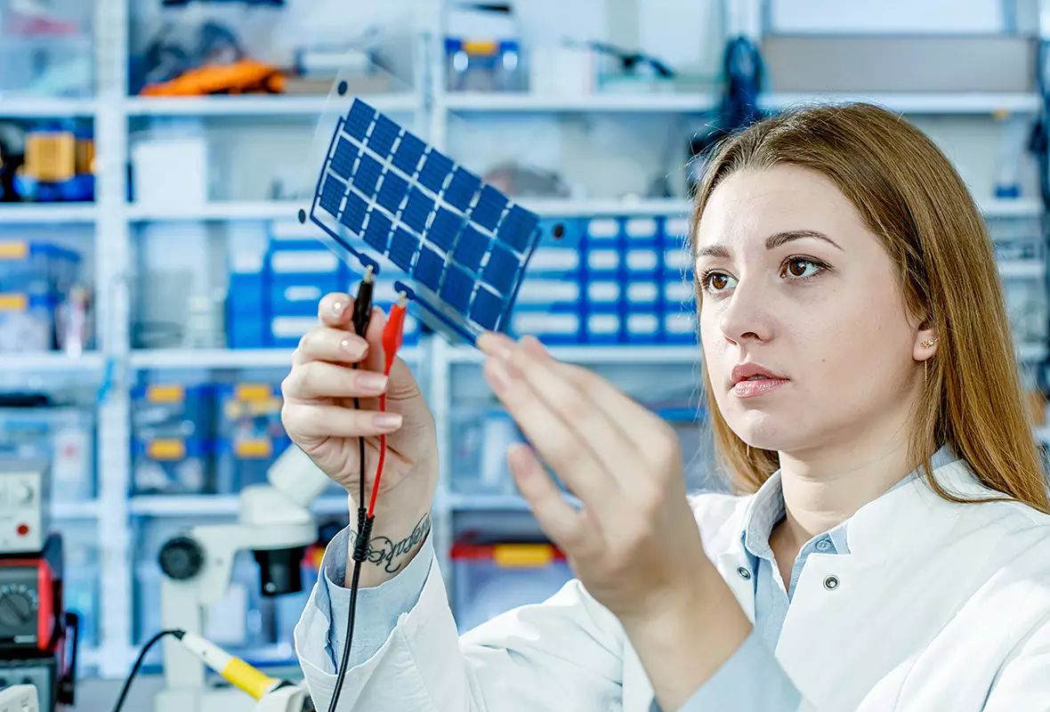 Pag-break ng record ng kahusayan para sa mga solar panel ng silikon 61606_1