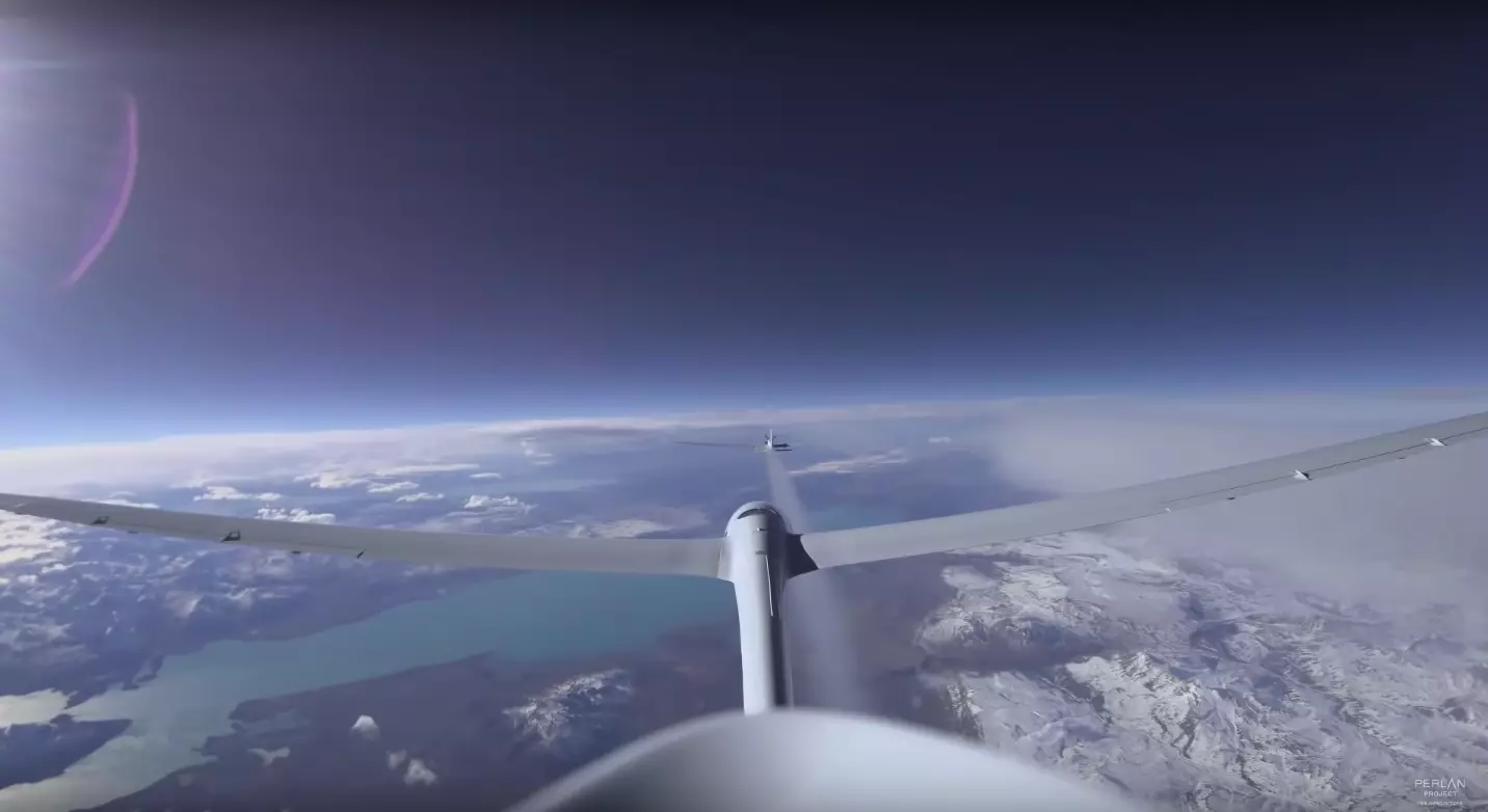 Stratospheric glider Perlan 2 በዓለም ውስጥ ከፍተኛው የከፍታ ንዑስ ተሽከርካሪ ሆነ 62921_1