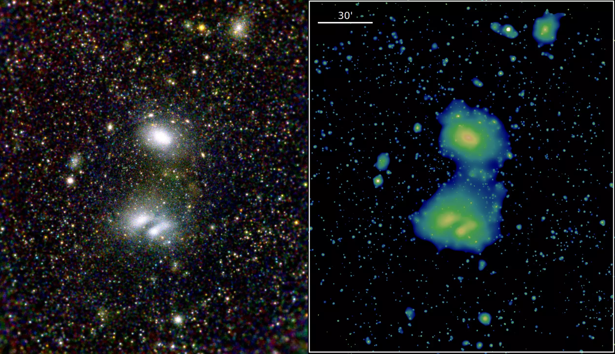 Spektr-RG telah menghantar gambar penuh pertama dari teleskop eROSITA 63783_2