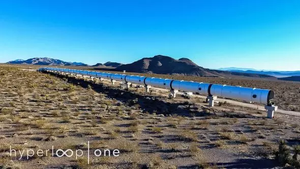 Hyperloop One ha mostrato le immagini della pista di prova in Nevada 65937_4