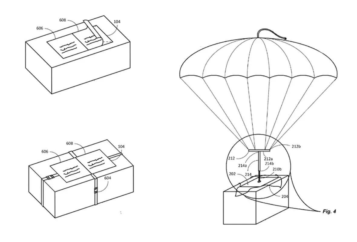 Amazon patented parachuti mavara 69852_1